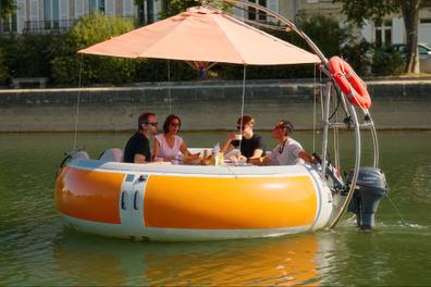 Milanuncios - BBQ BOAT – Barco redondo 6 o 10 plazas c