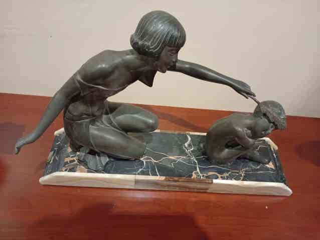 Milanuncios - Escultura Art deco firmada
