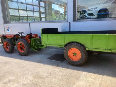 Milanuncios - Tractor agria 9900con remolque traccion