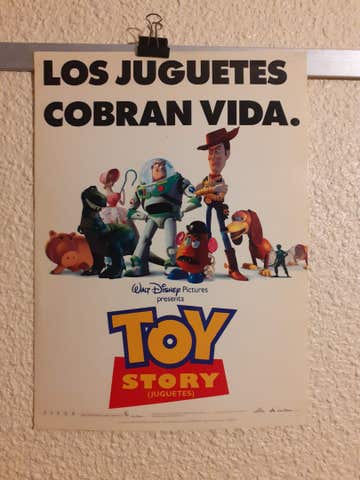 Milanuncios - Mini cartel original Toy Story 1995