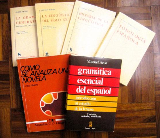 Milanuncios - lingüística/NOVELA/ gramática/ fonología