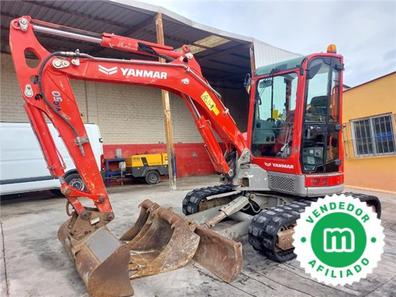 Miniexcavadora yanmar vio 50 de segunda mano | Milanuncios