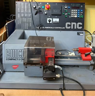 Milanuncios - Torno de control numérico Emco 5 CNC