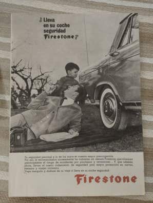 Milanuncios - CUARTILLA PUBLICIDAD FIRESTONE