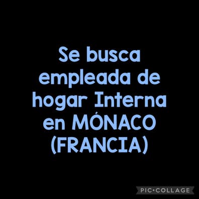 Milanuncios - Se busca Empleada para FRANCIA
