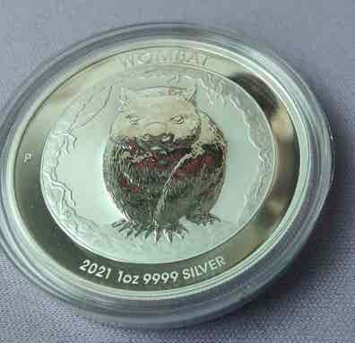 Milanuncios - Moneda Plata 1 Oz Australian Wombat 2021