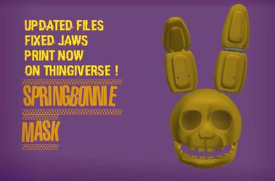 Milanuncios - Máscara SpringBonnie [Fnaf]