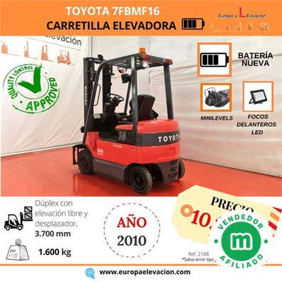 Milanuncios - TORO TORITO ELECTRICO TOYOTA 1600 KG