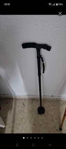 Milanuncios - Bastón Aluminio con linterna