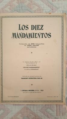 Milanuncios - Álbum cromos LOS DIEZ MANDAMIENTOS 1959