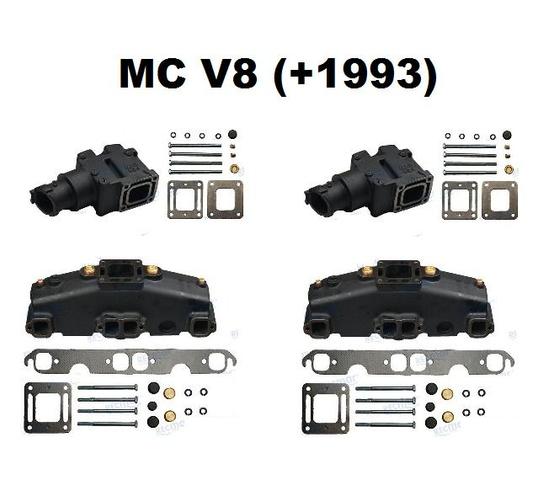 Milanuncios - KIT COLECTORES ESCAPE MERCRUISER V8 MPI