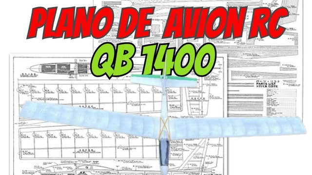 Milanuncios - PLANOS EN PAPEL (2) DE AVION QB 1400