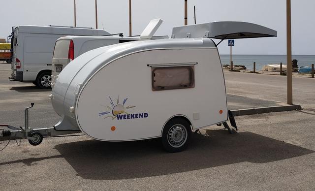 Milanuncios - MINI CARAVANA PLUMA WEEKEND