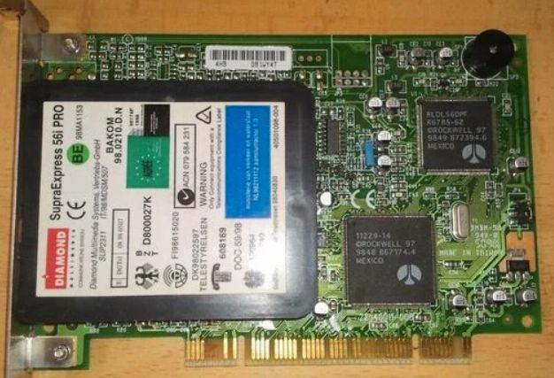 Milanuncios - Tarjeta interna modem Diamond Supraexpre