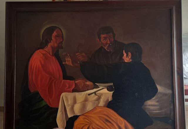 Milanuncios - CUADRO DE JESÚS PREDICANDO