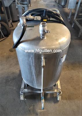 Milanuncios - REF-A-16 CALDERÍN EN INOX CON RUEDAS