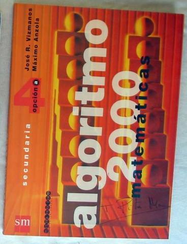 Milanuncios - ALGORITMO 2000 MATEMÁTICAS SECUN OPC A