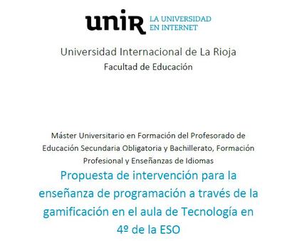 Milanuncios - TFM Gamificación UNIR 2025