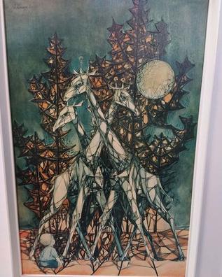 Milanuncios - G.ROLAND SMITH.girafas y niño..ORIGINAL