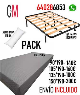 Milanuncios - CAMA ECONÓMICA COMPLETA, ENVÍO INCLUIDO