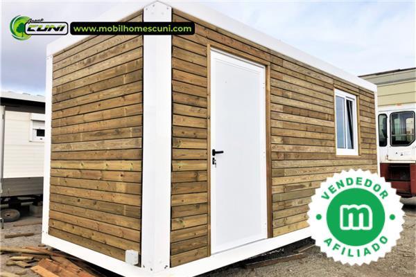 Milanuncios - Modulo prefabricado forrado en madera