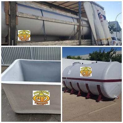 Milanuncios - cisterna de poliester 6.000 litros capac