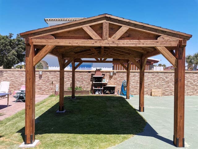 Milanuncios - PÉrgola de madera 6x6