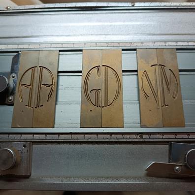 Abecedario gravograph de segunda mano | Milanuncios