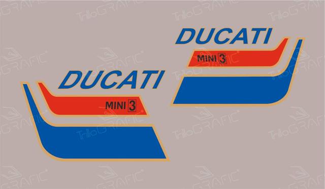 Milanuncios - ADHESIVOS DUCATI MINI 3