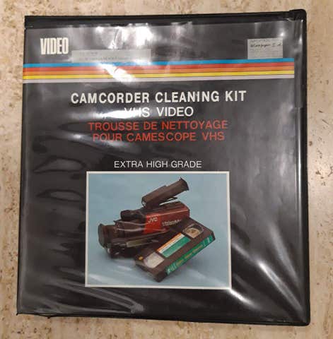 Milanuncios - Kit limpieza grabador VHS vintage