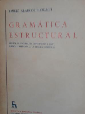 Milanuncios - gramática estructural Emilio Alarcos Llo