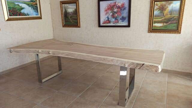 Milanuncios - mesa original arbol madera saman