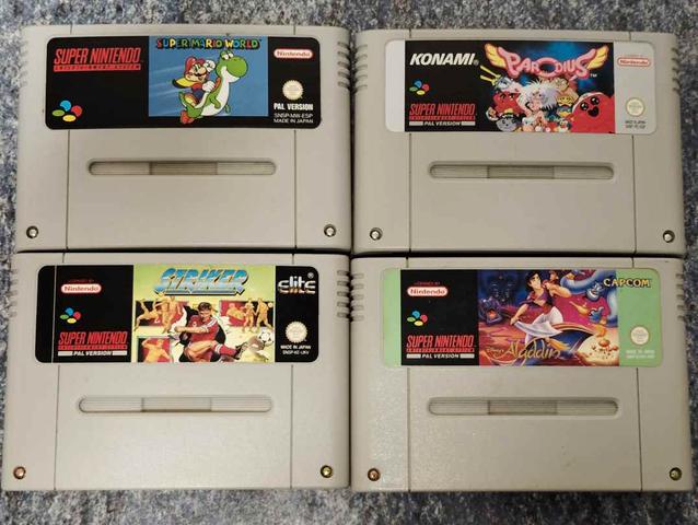 Milanuncios - Lote juegos+Consola Super Nintendo SNES