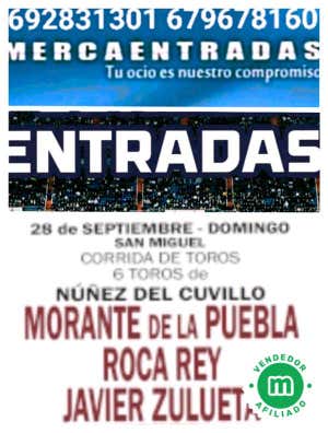Toros Venta de entradas en Madrid Provincia | Milanuncios