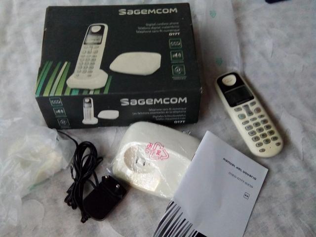 Milanuncios - Teléfono INALAMBRICO Sagemcom NUEVO pote