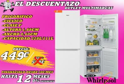 Nevera whirlpool de segunda mano | Milanuncios