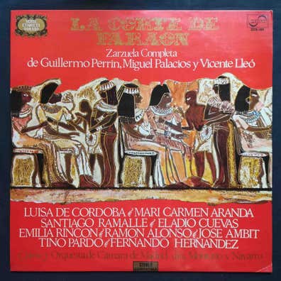 Milanuncios - LP Zarzuela: La corte del faraón. Zafiro