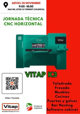 Milanuncios - NUEVO CNC horizontal VITAP K3