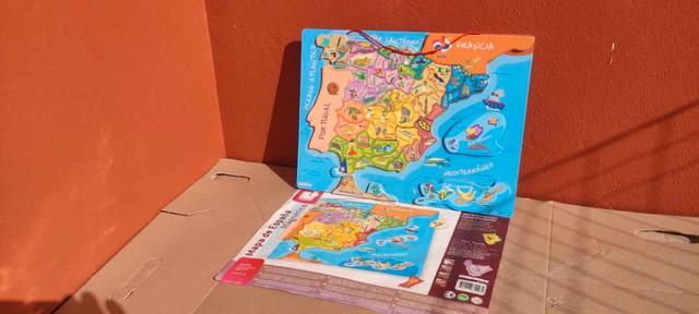 Milanuncios - PIZARRA MAGNÉTICA MAPA DE ESPAÑA