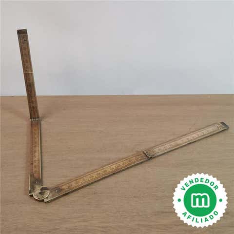 Milanuncios - Antiguo Metro de Madera y Metal